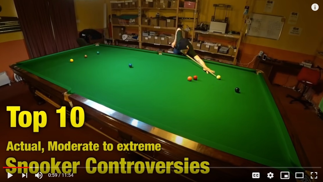Controversies - Snooker Academy